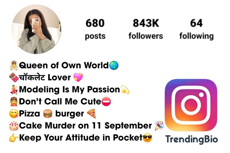 Best 700+ Trendy Instagram Bio for Girls in 2025, Attitude, Love
